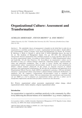 Organizational Culture Assessment and Transformation.pdf