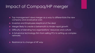 Organizational culture at hp | PPTX