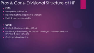Organizational culture at hp | PPTX