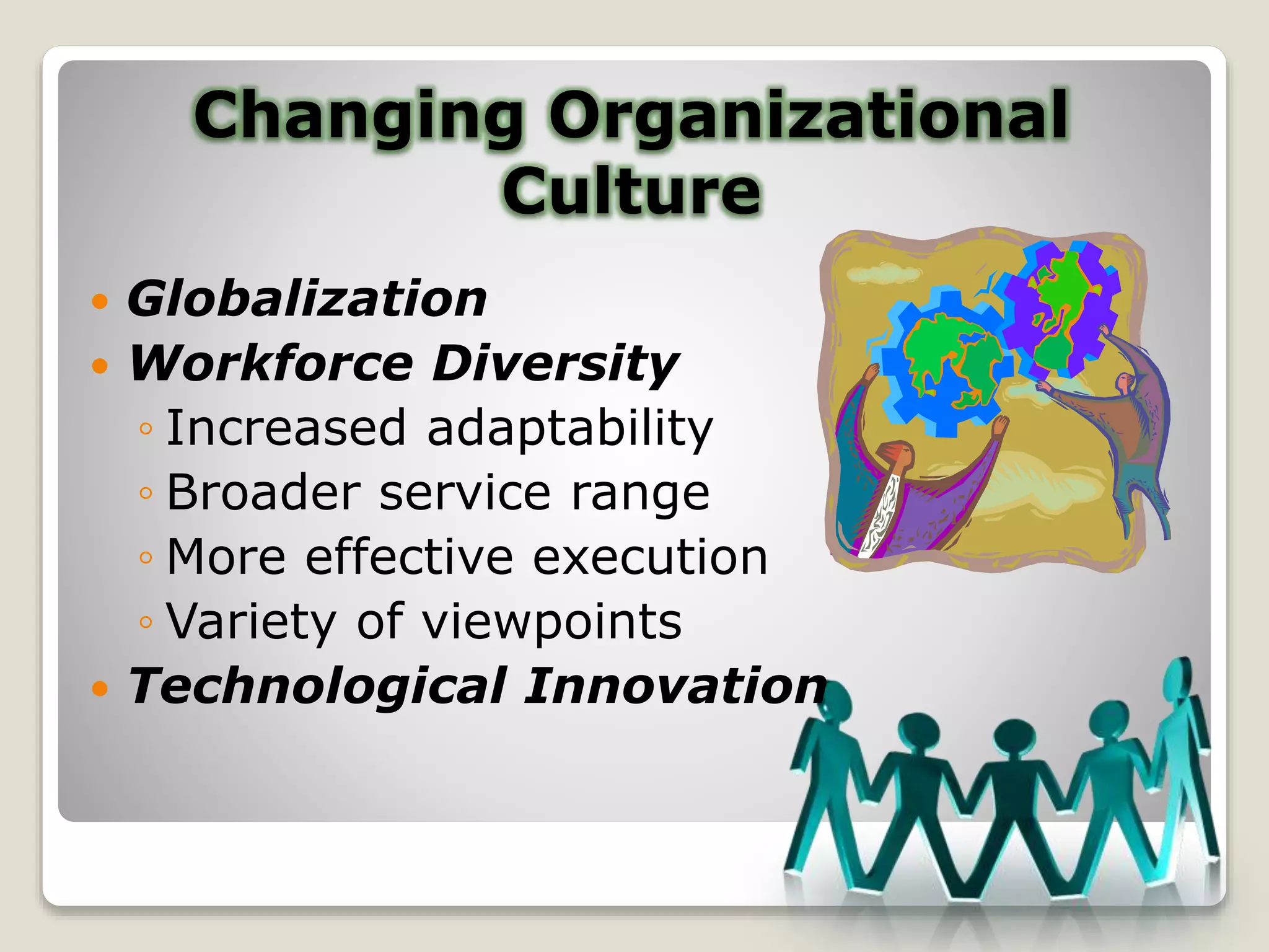 Organizational culture for human behavior in organization | PPTX