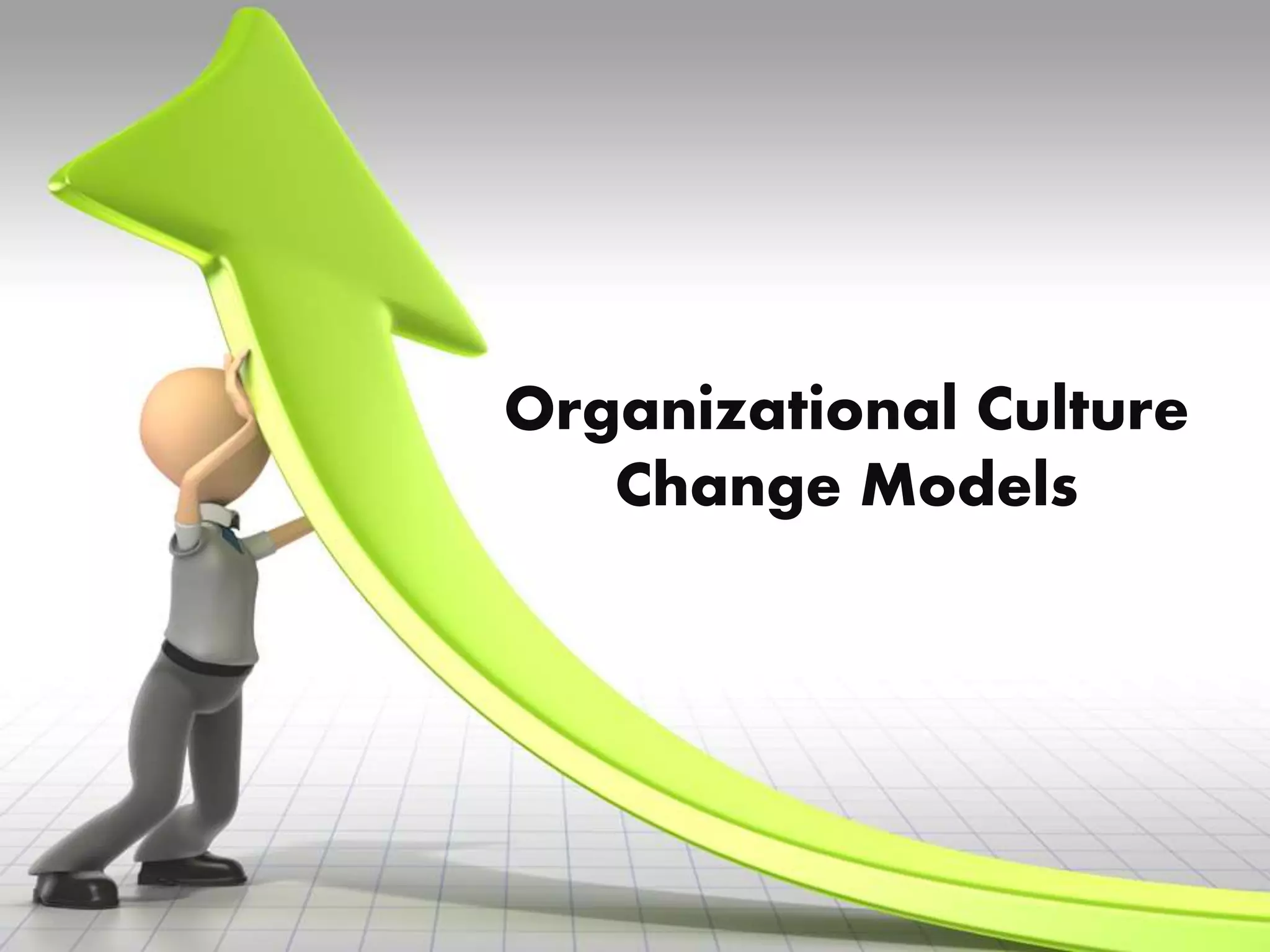Organizational culture change models | PPT