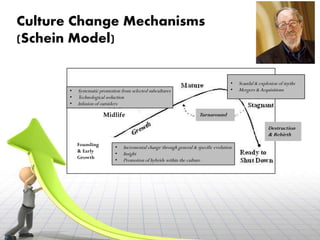 Organizational culture change models | PPTX