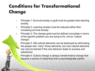 Organizational culture change models | PPTX