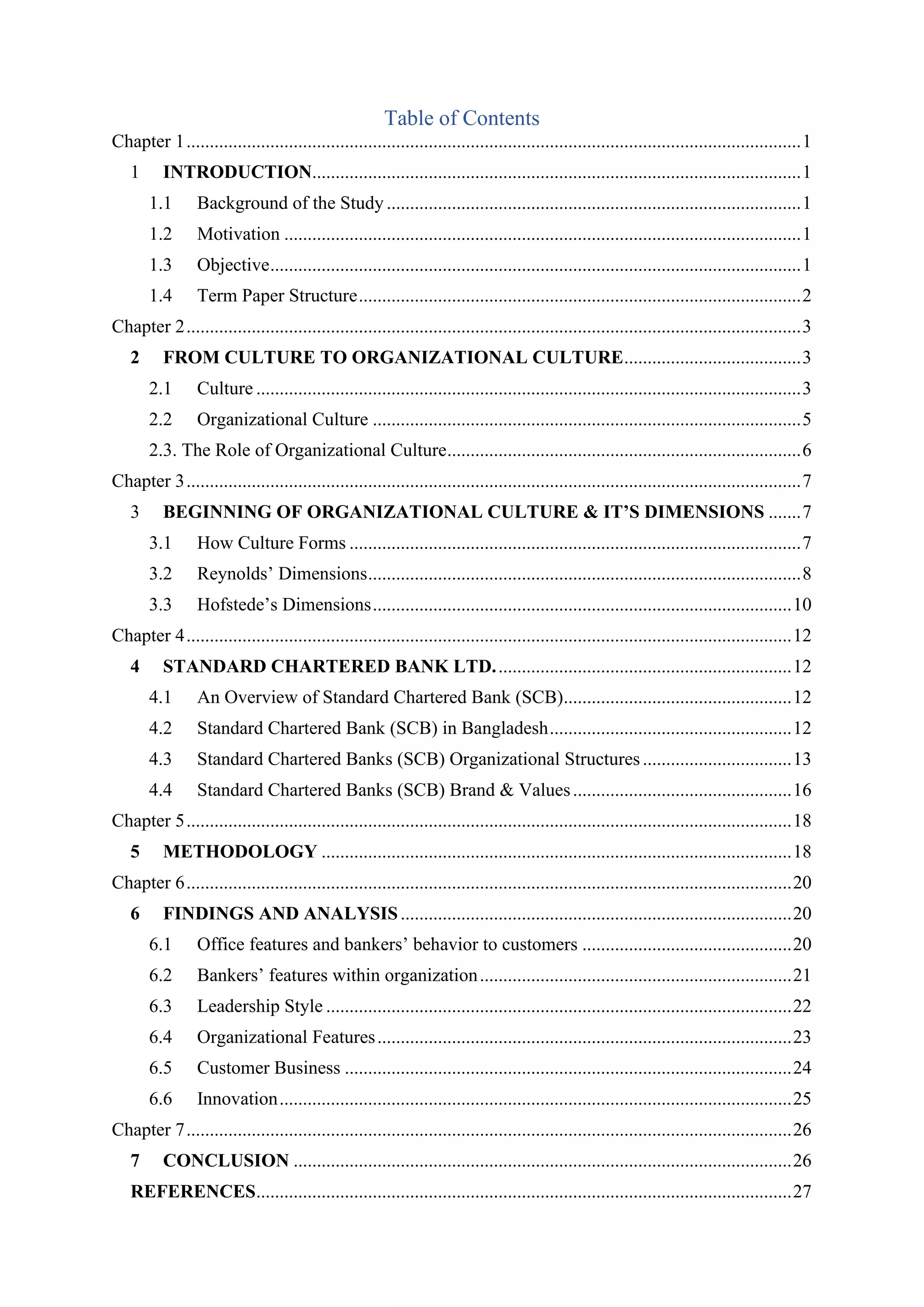 Organizational culture in standard chartered bank (SCB) | PDF