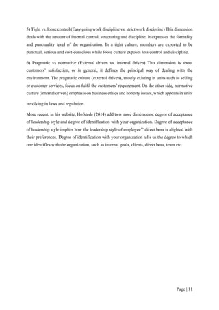 Organizational culture in standard chartered bank (SCB) | PDF