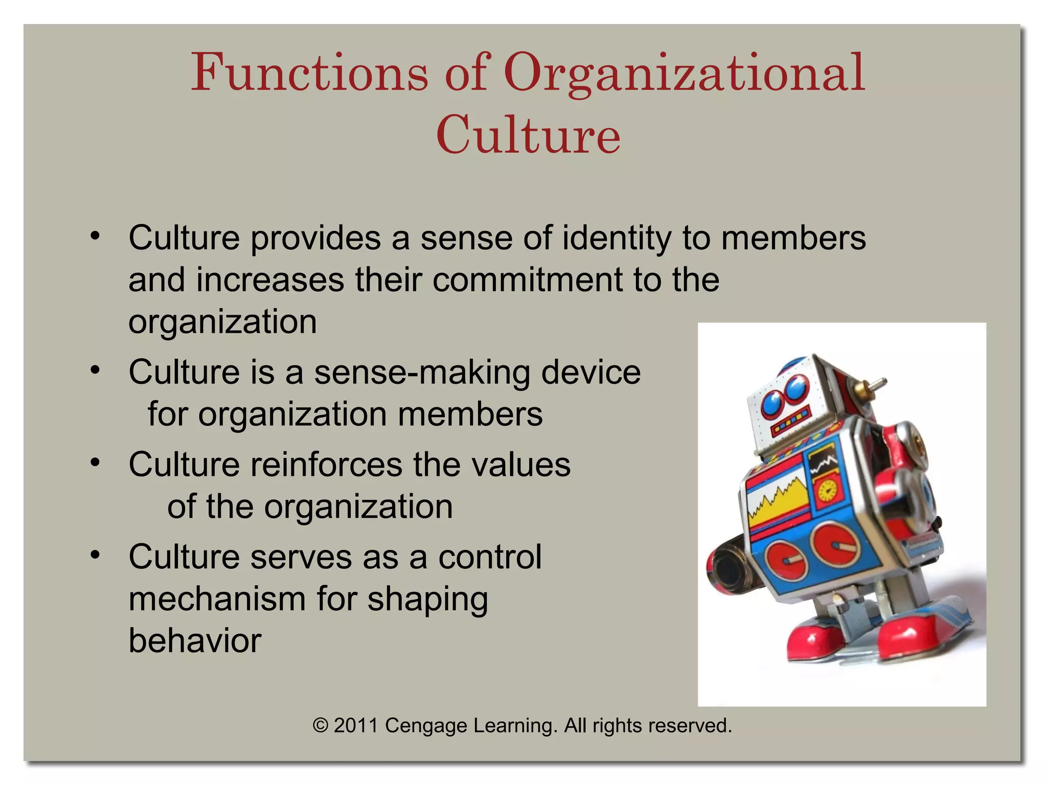 Organizational culture presentation | PPT