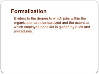 Organizational design | PPTX