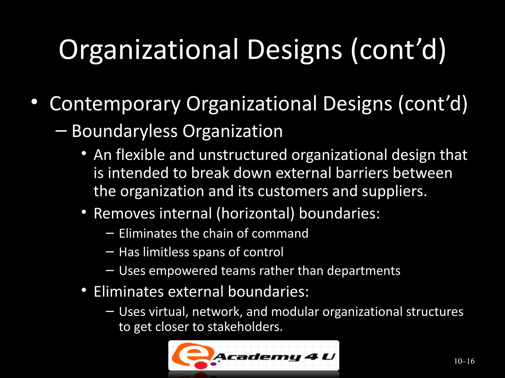 Organizational design | PPT