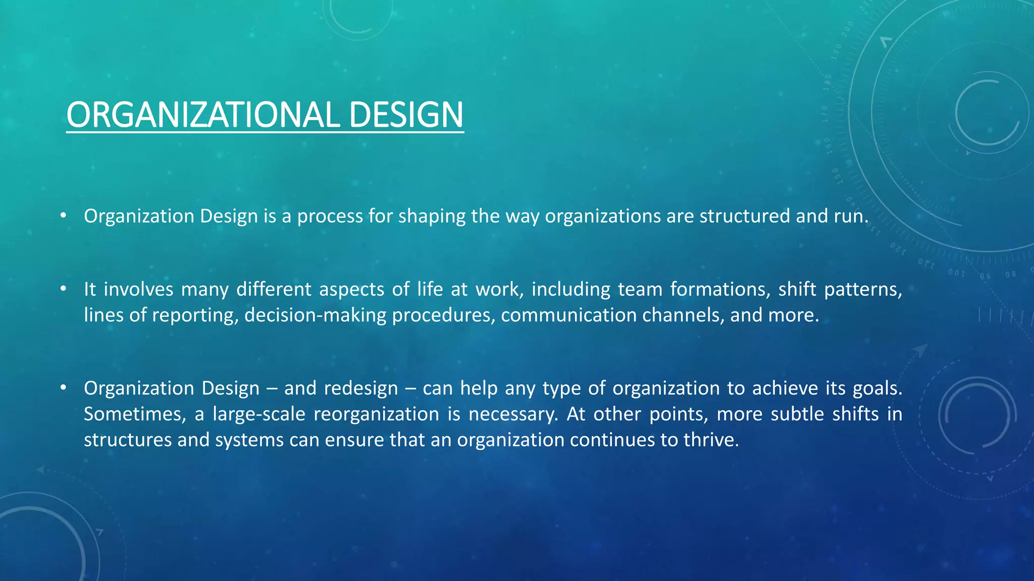The Role of Strategic Direction in Organization Design | PPT