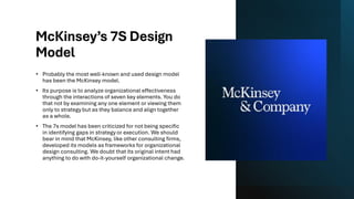 Ten Organizational Design Models to align structure and operations to ...
