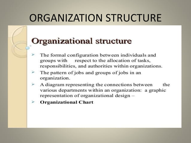 Organizational design structure ppt | PPT