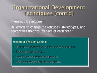 Organizational development | PPT