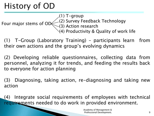 Organizational Development | PPTX