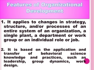 Organizational development | PPT