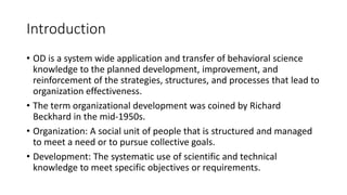 Organizational development | PPT