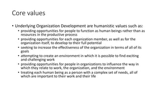 Organizational development | PPT