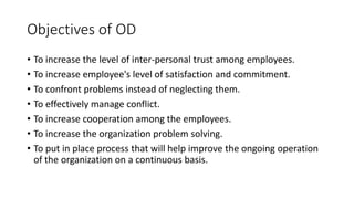Organizational development | PPTX