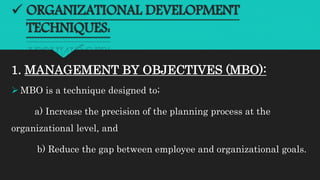 Organizational development | PPTX