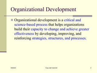 Organizational development.ppt