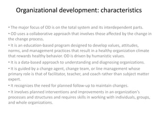 Organizational development (1) | PPTX