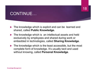 Organizational development (Knowledge management) | PPTX