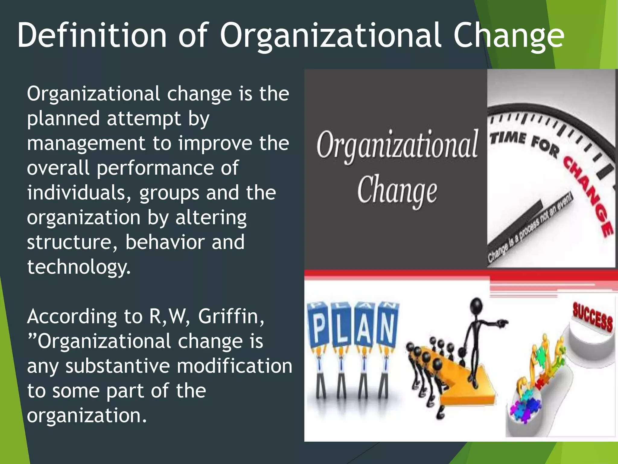 Organizational development and change | PPTX