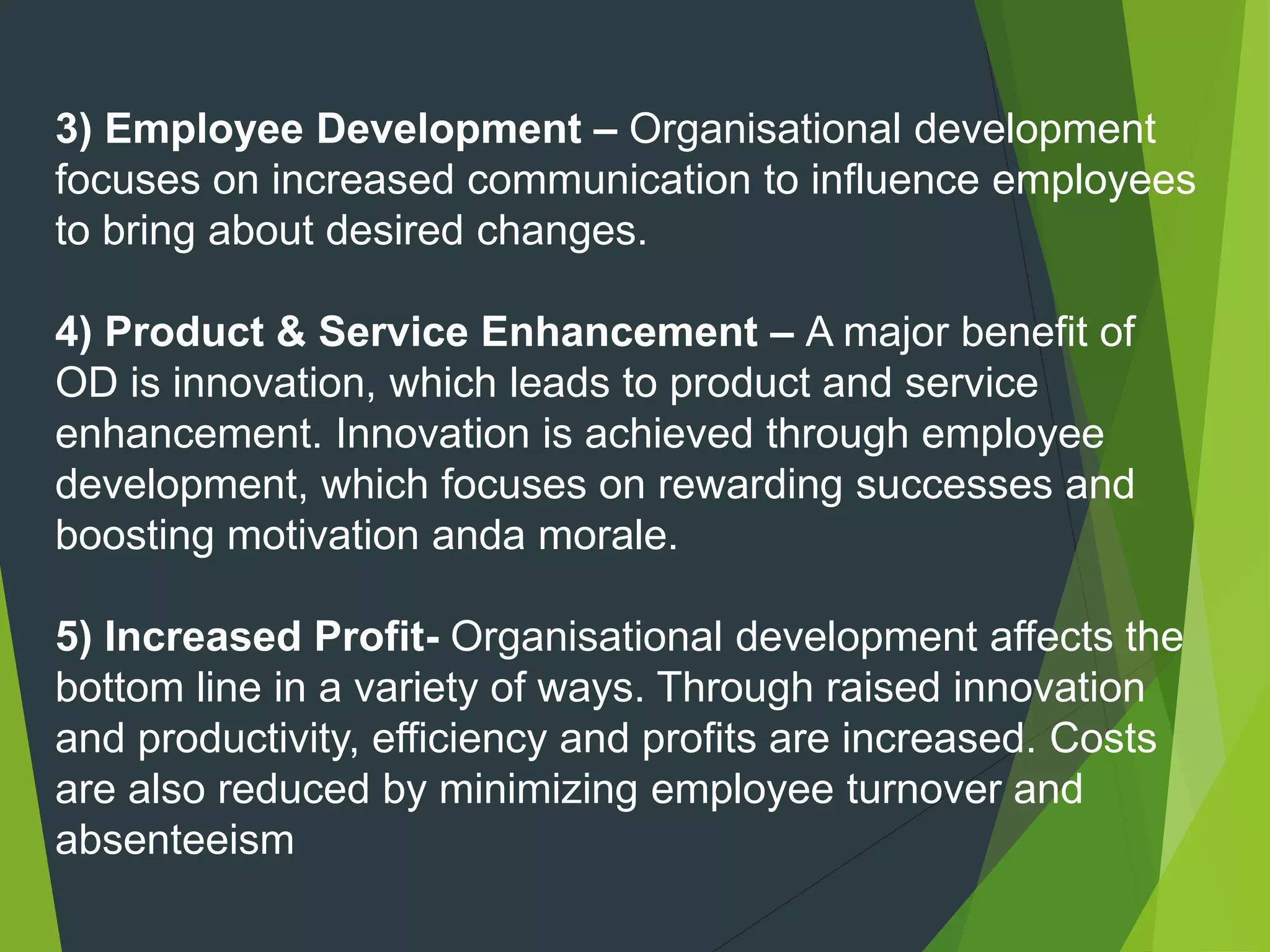 Organizational development and change | PPTX