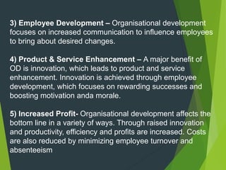 Organizational development and change | PPTX
