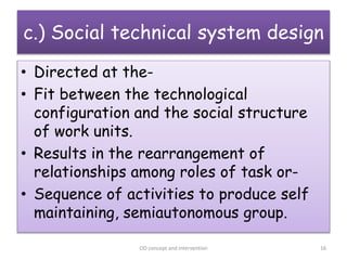 Organizational development and change | PPTX