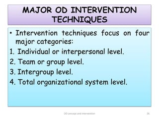 Organizational development and change | PPTX