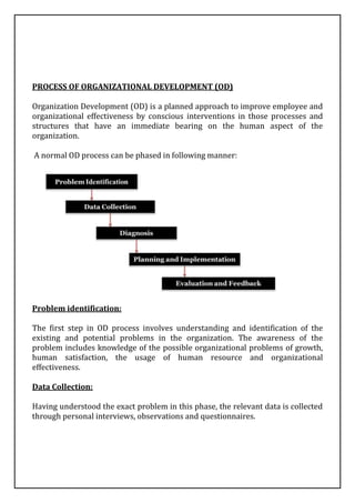 Organizational development interventions | DOCX