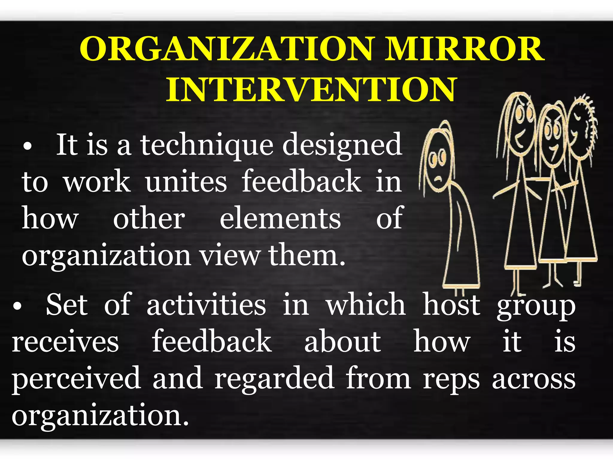 Organizational development interventions | PPTX