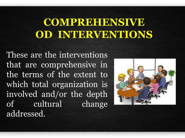 Organizational development interventions | PPTX | Physical Therapy ...