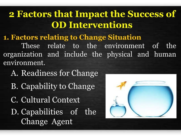 Organizational development interventions | PPTX | Physical Therapy ...
