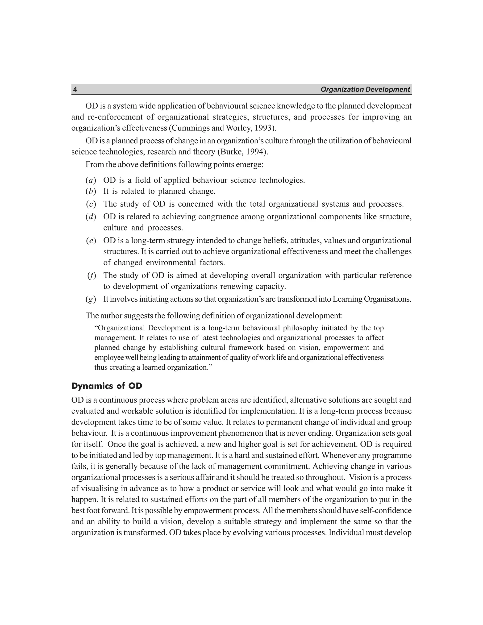 Organizational development(octapace) | PDF