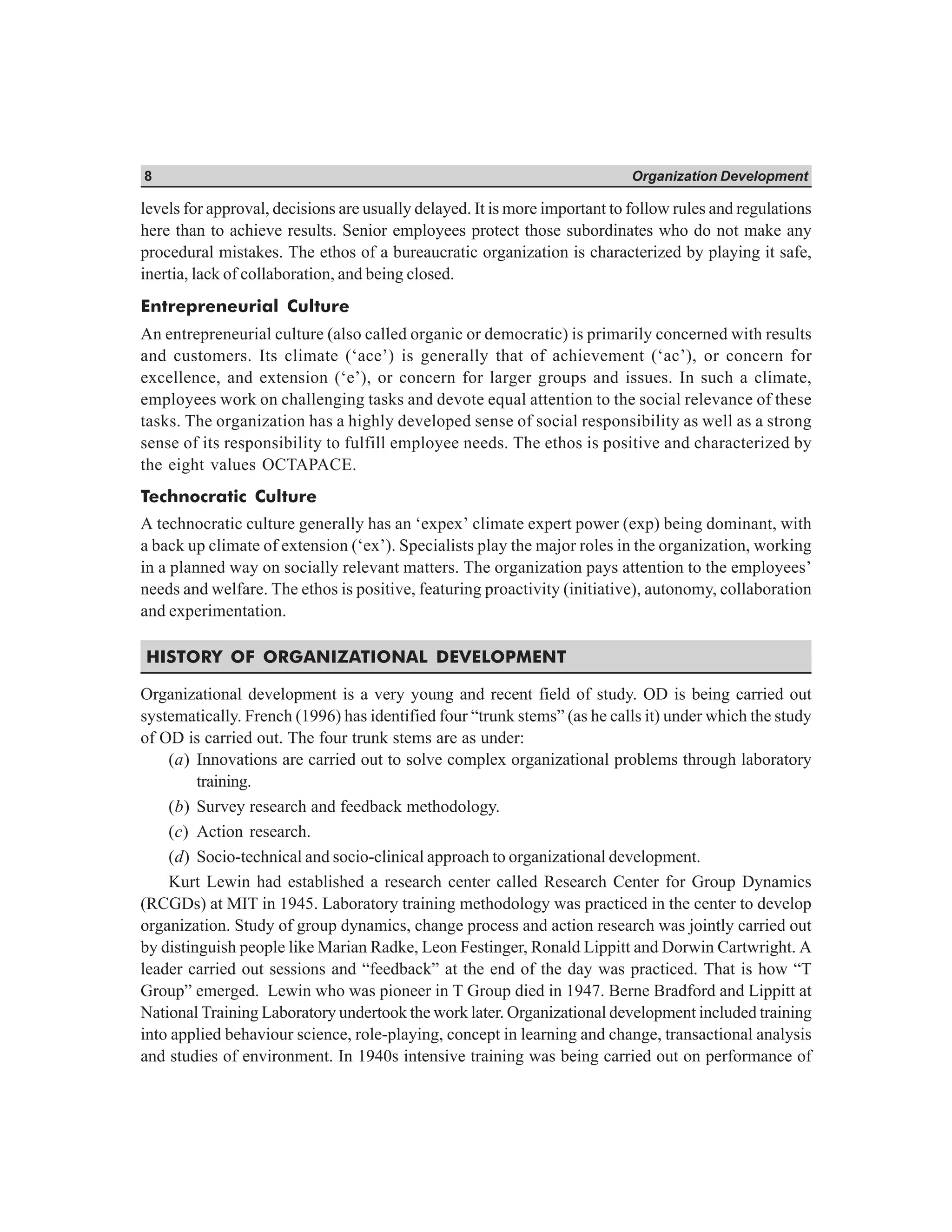 Organizational development(octapace) | PDF