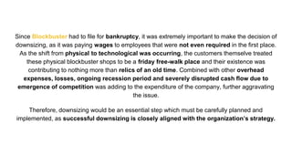 Organizational Diagnosis of BlockBuster.pptx | Home Entertainment ...