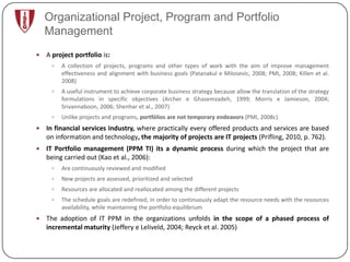 Dynamic Capabilities for IT Project Portfolio Management | PPT