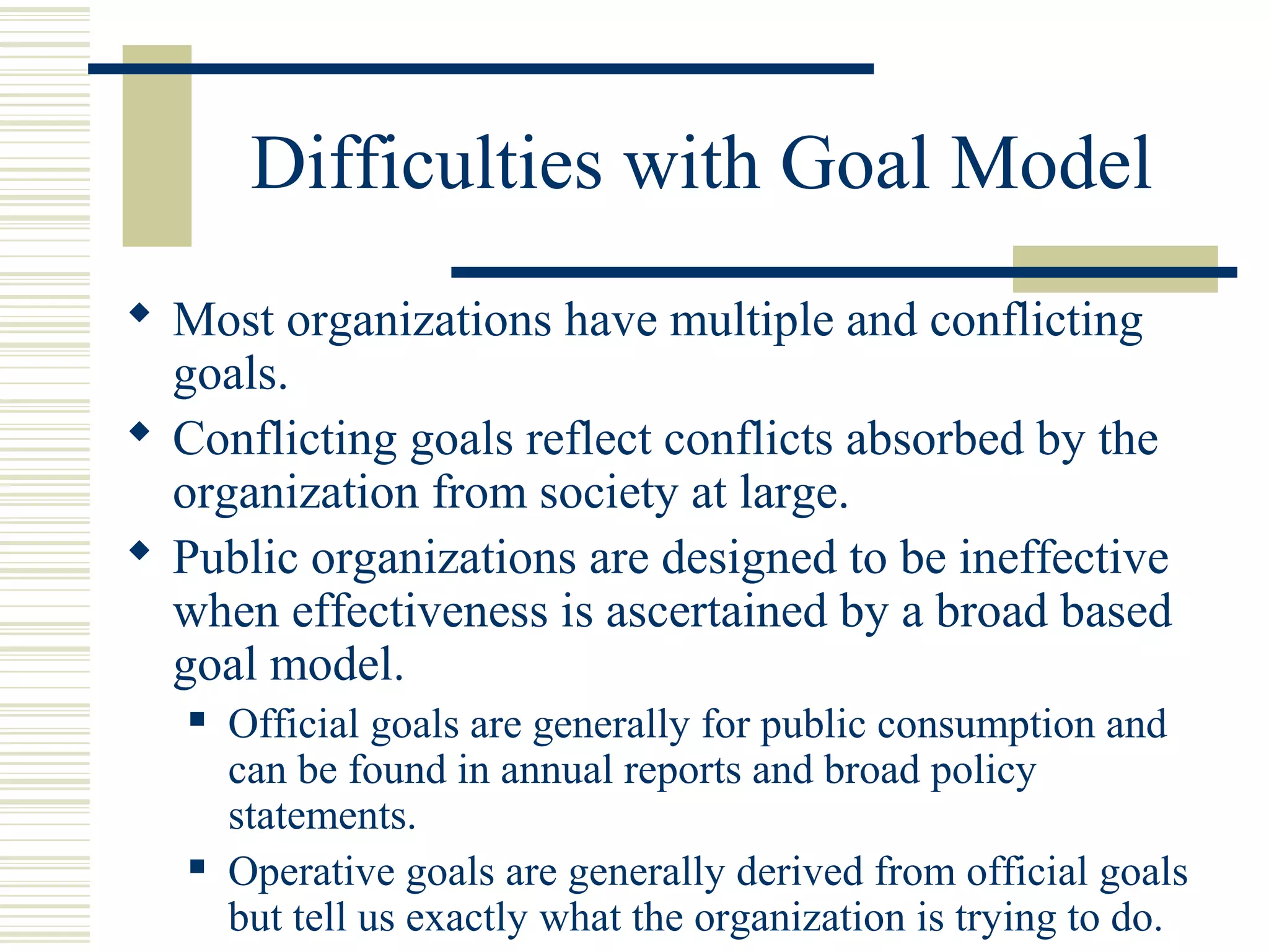 Organizational effectiveness | PPT