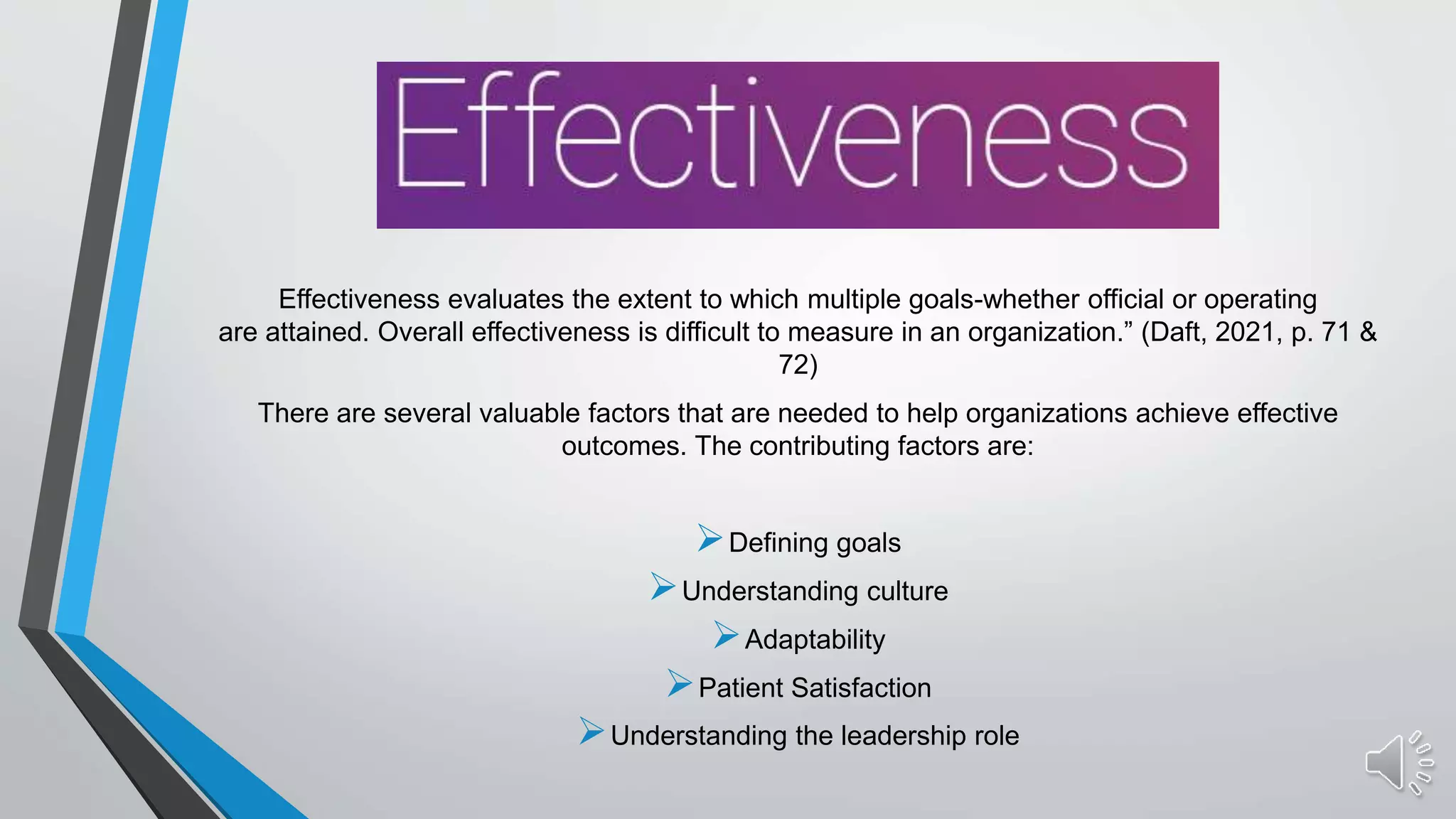 Organizational Effectiveness in Healthcare | PPTX