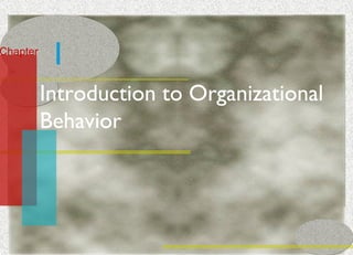 Organizational Behavior Management (introduction) | PPT