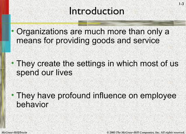 Organizational Behavior Management (introduction) | PPT | Human ...