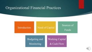 Organizational financial practices in Professional Practices of IT | PPTX