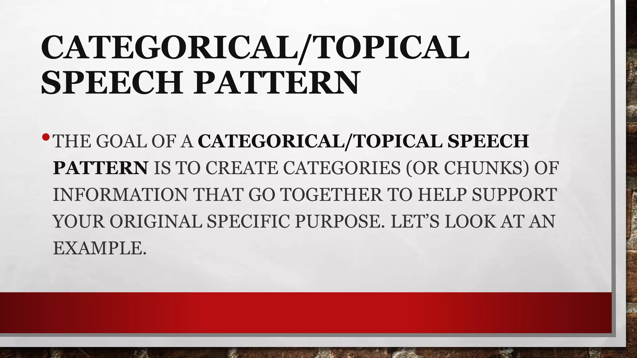 Organizational Format | PPTX