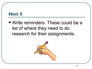 Organizational Hints For Children With Adhd | PPT