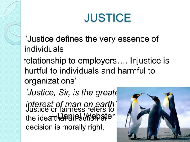 Organizational justice | PPTX | Business | Business and Finance