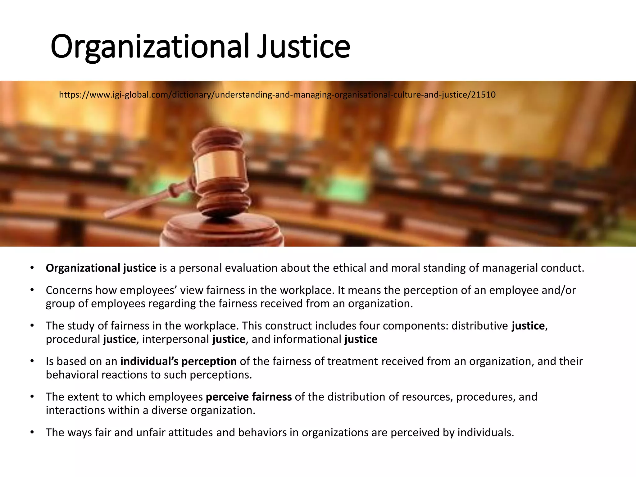 Organizational Justice | PDF