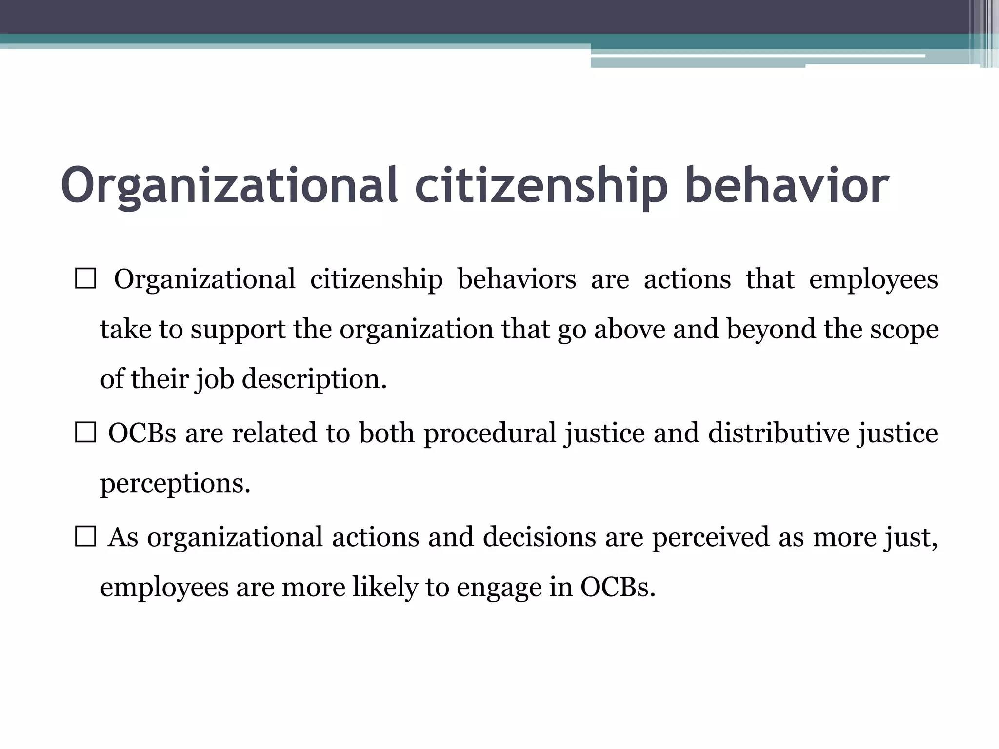 Organizational justice | PPTX