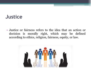 Organizational justice | PPTX