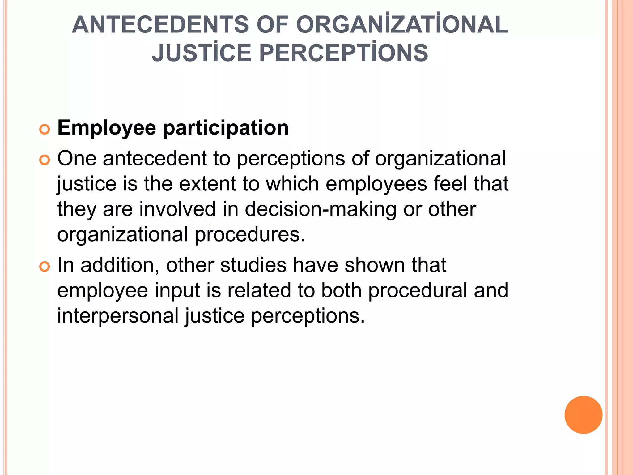 Organizational Justice | PPTX